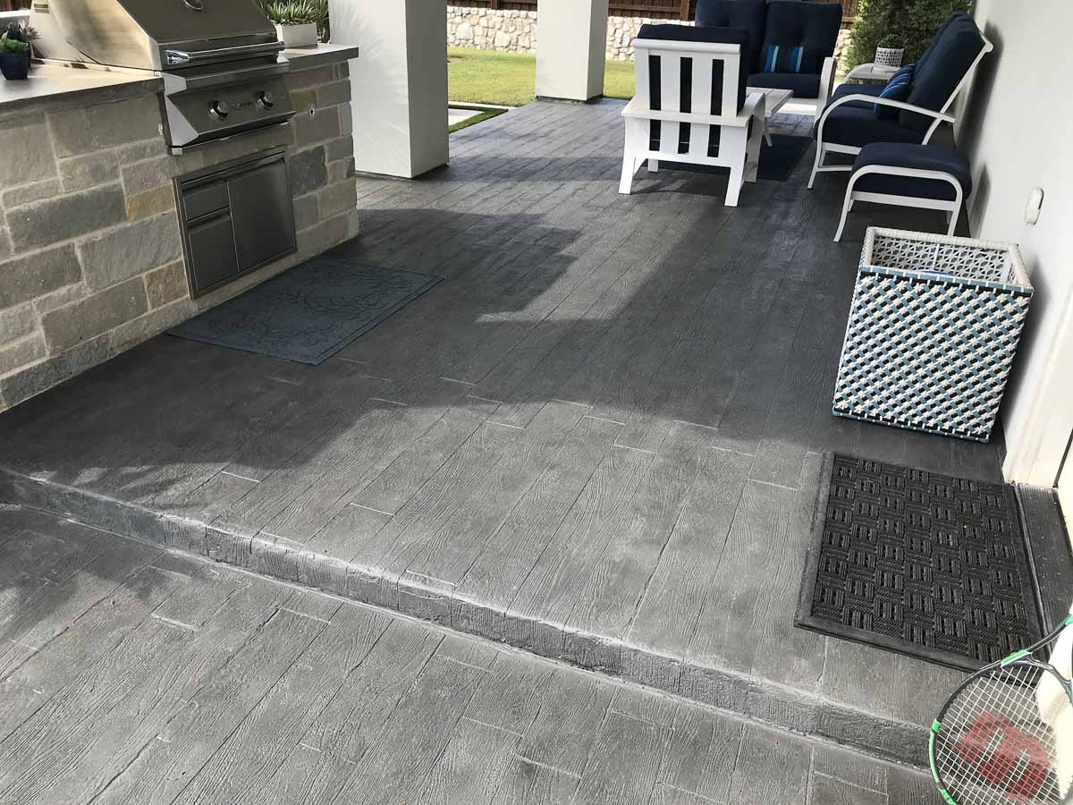 Concrete Resurfacing & Overlay Gallery | Stunning Transformations | Bluestone Pools